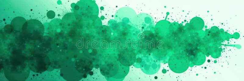 Deep Emerald Green Watercolor Splatter, Dramatic Strokes, Forest ...
