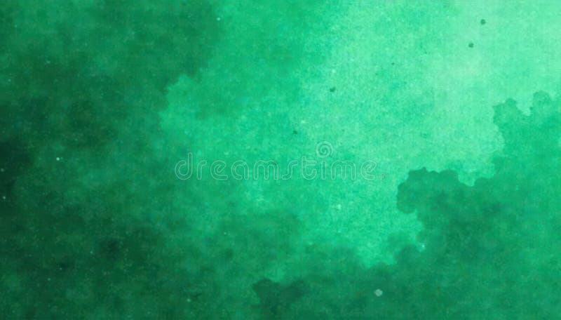 Deep Emerald Watercolor Background, Uneven Texture , Wash, Emerald ...