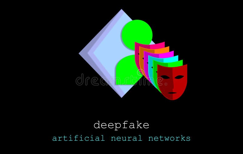 Deep Fake and False, Acronym Deepfake, Profound Learning. Replacing ...