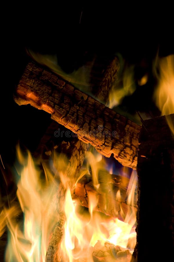 Deep Fire stock image. Image of warm, heat, fire, burn - 6686979