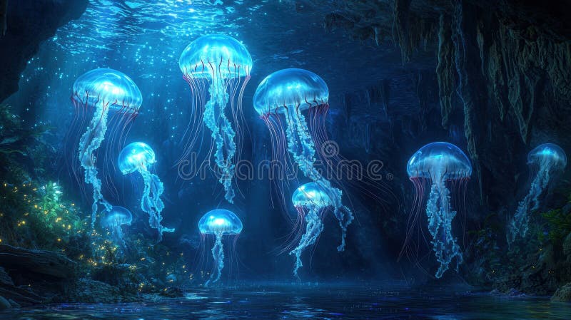 Exploring the Mysteries of Jellyfish Dancing in a Cave of Enchantment ...