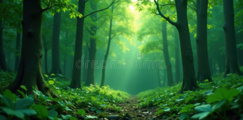 Deep Forest Green Backdrop with Subtle Light Diffusion , Dark, Leaf ...