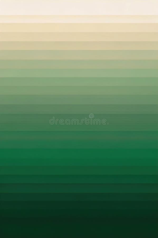 Deep Forest Green Transitioning into Soft Beige, Smooth Gradient ...