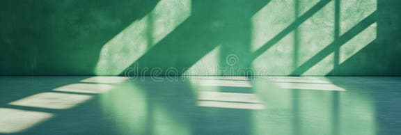 Deep Forest Green Wall Texture with Glossy Finish and Sunlit Shadows ...