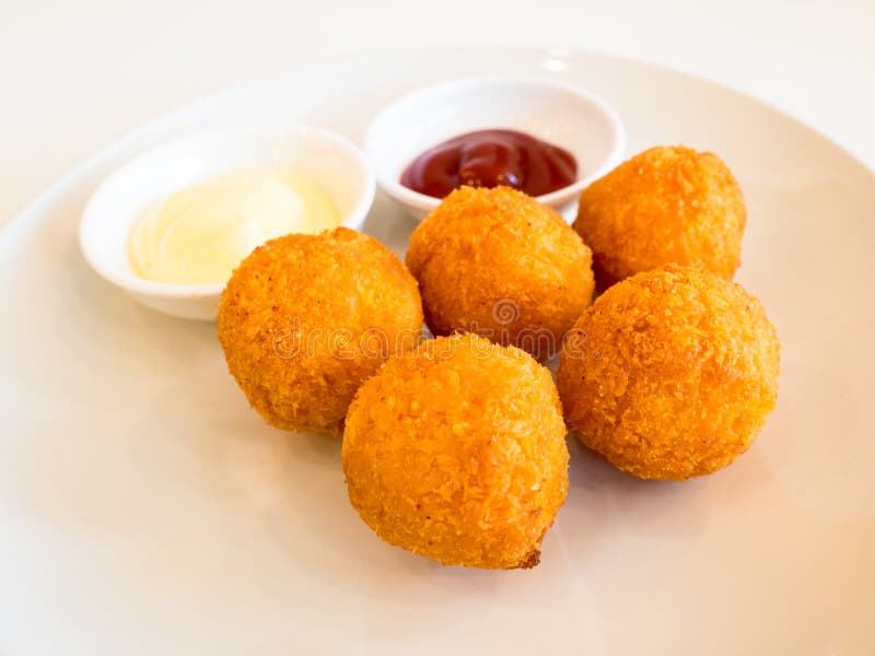 Delicious Rice Balls Made with Fried Rice. Typical Dish of Sicilian ...