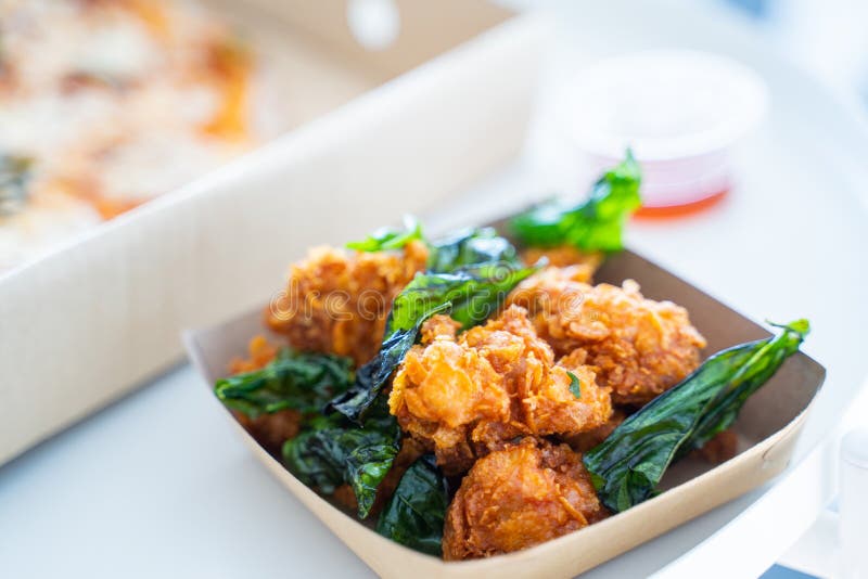 Deep Fried Chicken Pop for Eat Stock Image - Image of margarita, fried ...