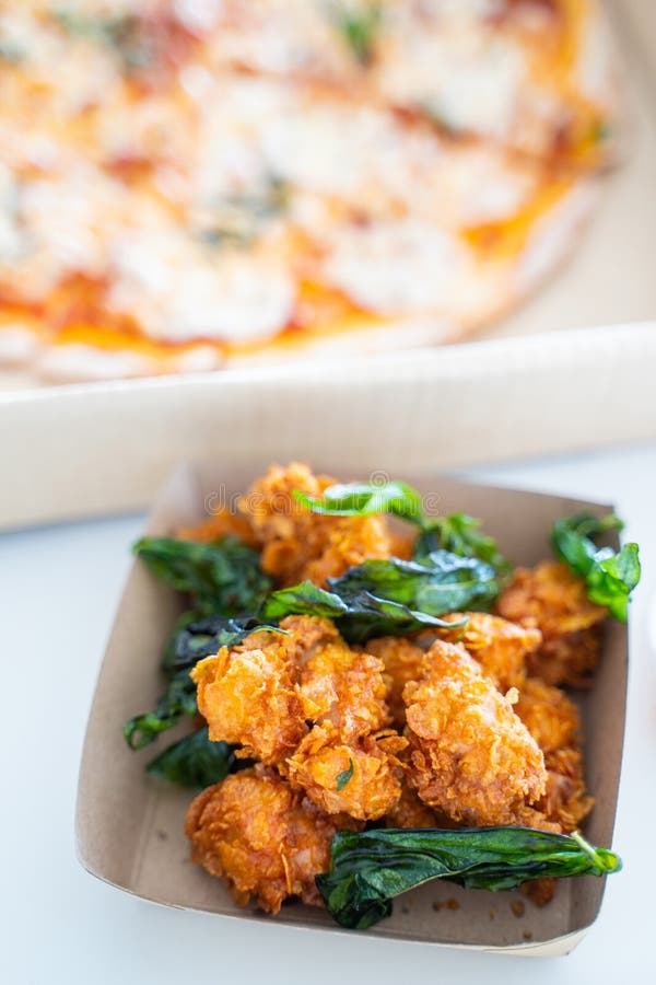 Deep Fried Chicken Pop for Eat Stock Photo - Image of cuisine, dining ...