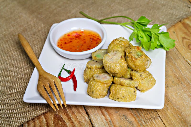 Deep Fried Chicken Roll stock photo. Image of meat, dinner - 56391658