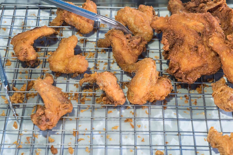 Deep fried chicken stock image. Image of fast, southern - 93923989