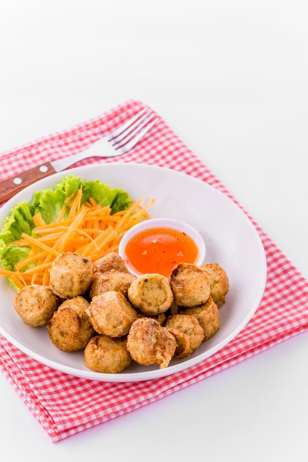 Deep Fried Crab Meat Rolls stock image. Image of gourmet - 220061417