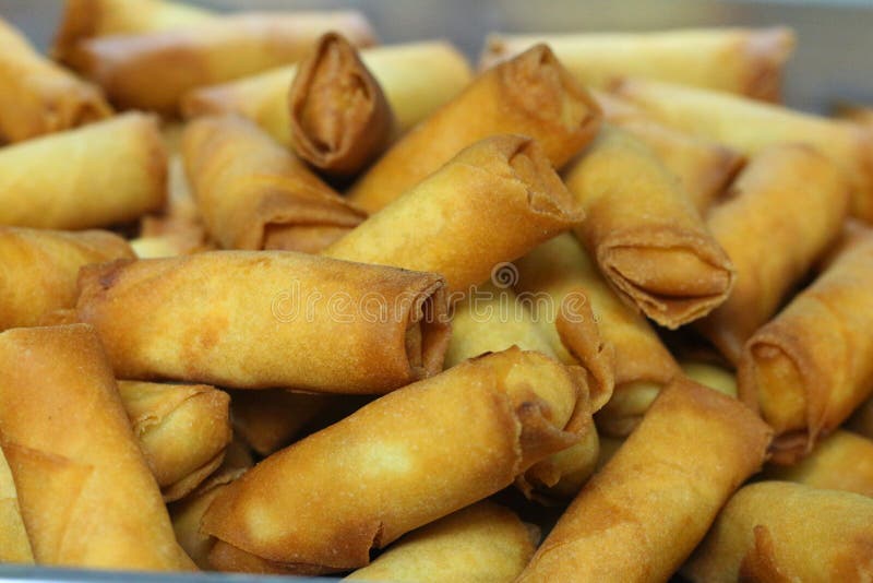Deep Fried Crispy Cheese Rolls, Arabic Style Stock Photo - Image of ...