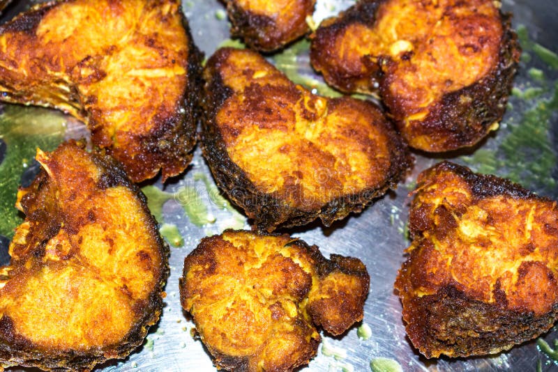 After Deep Fried Cu Fish Pics in Low Flame Looking Delicious Ready for ...