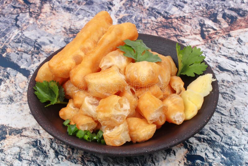 Deep-fried Dough Stick Call Patongko. Stock Image - Image of appetizer ...