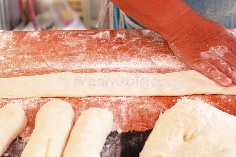 Deep-fried Dough Stick in the Market Stock Image - Image of food ...