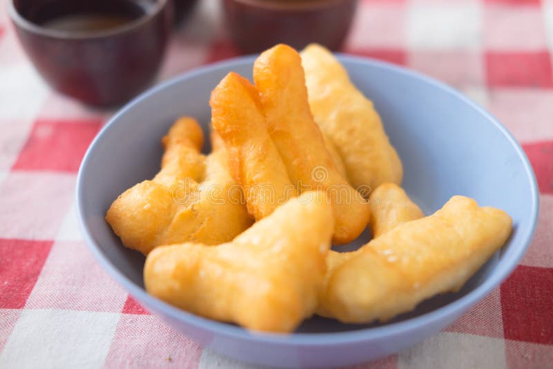 Deep-fried Dough Stick Patongko Stock Image - Image of closeup, bread ...