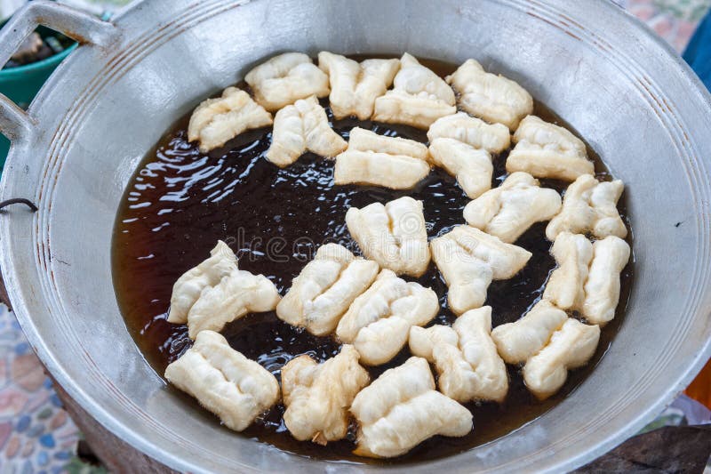 Deep-fried Doughstick Breakfast Stock Image - Image of bread, closeup ...