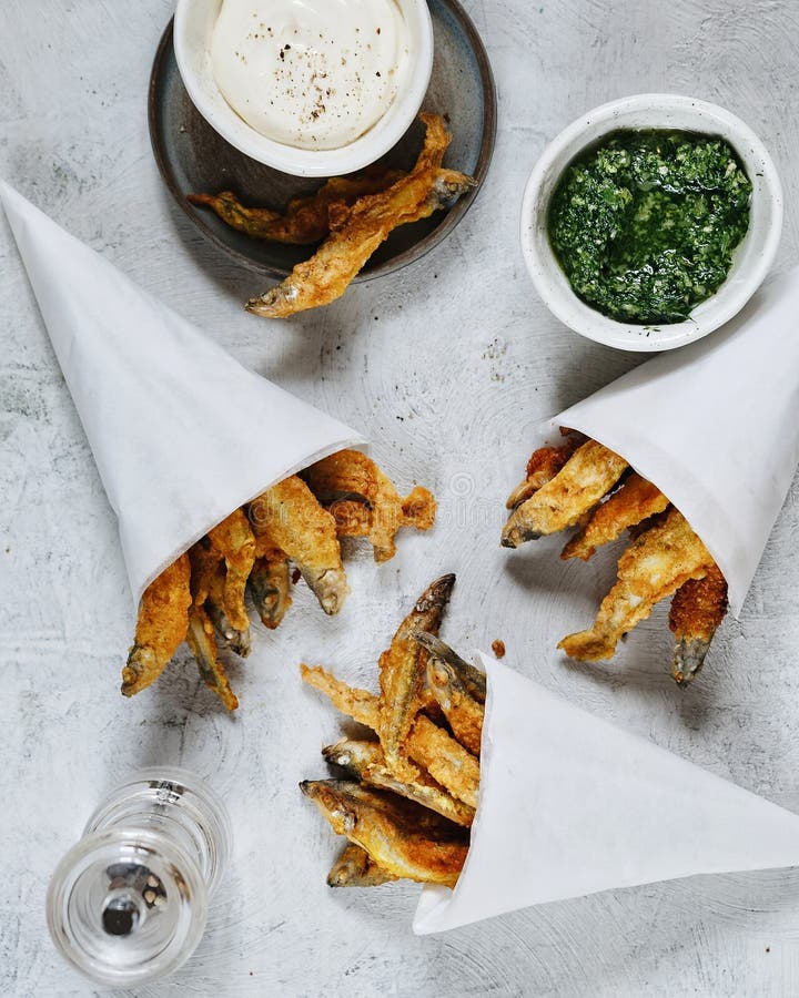 Deep fried fish stock image. Image of fried, table, fish - 119529723