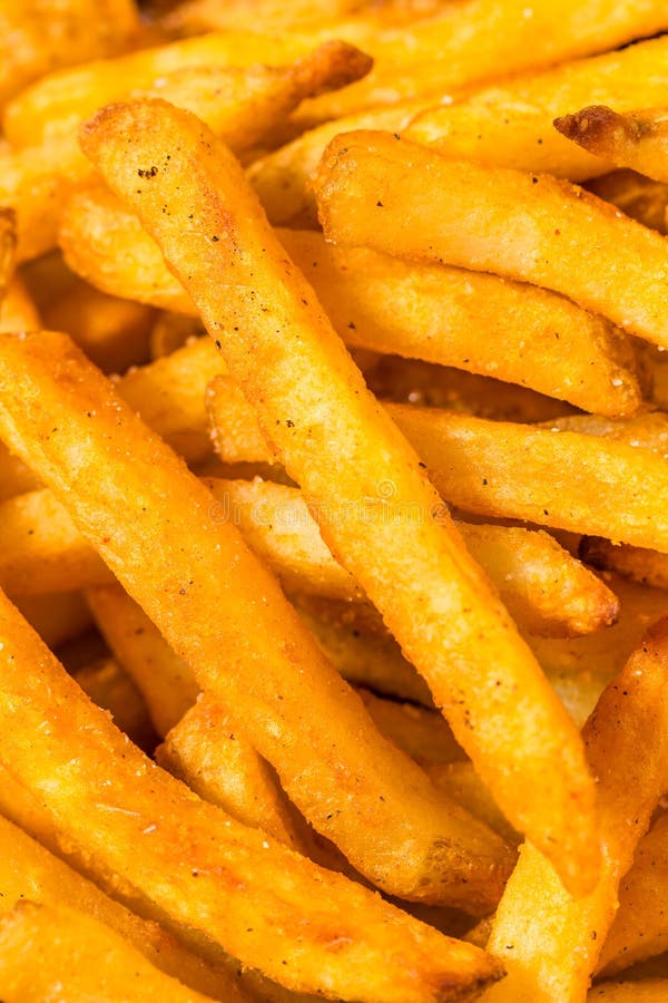 Deep Fried French Fries stock image. Image of calories - 323770841