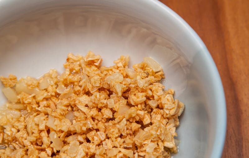 Deep fried garlic stock image. Image of deep, healthy - 59491421