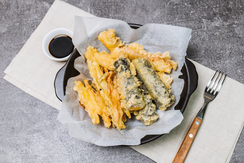 Deep-fried Laver Roll, Deep-fried Squid Snack Stock Image - Image of ...