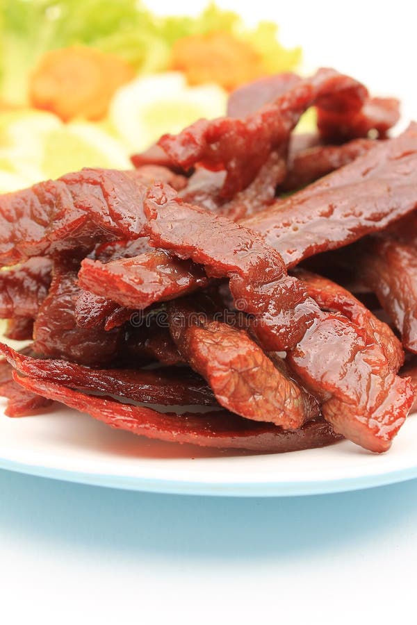 Deep Fried Marinated Beef stock photo. Image of dinner - 25564782