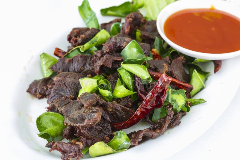 Deep fried marinated beef stock image. Image of drink - 33257479