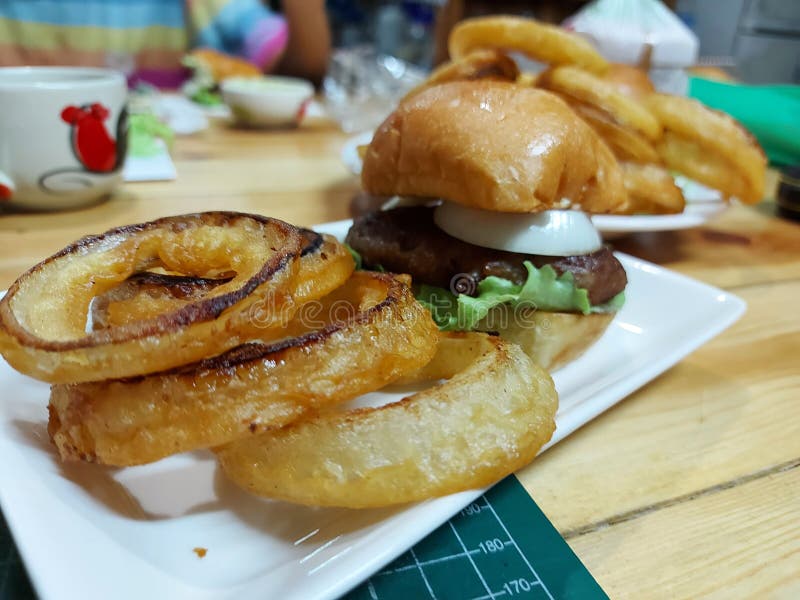 Deep Fried Onion for Snacks. Stock Photo - Image of cuisine, breakfast ...