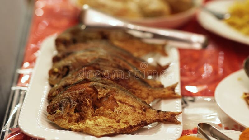 Deep Fried Pomfret Fish stock photo. Image of blog, delicacy - 369705100