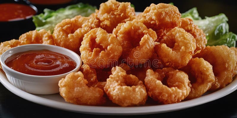 Deep Fried Prawns stock image. Image of food, snack - 358986953