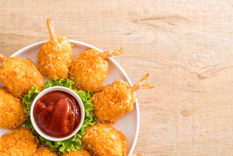 Deep fried shrimp stock image. Image of delicious, prepared - 149624009