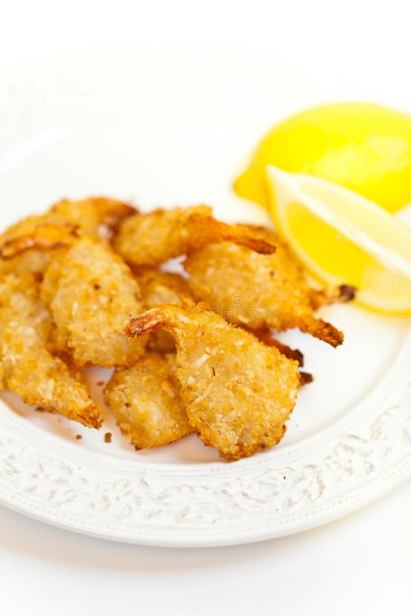 Fried Shrimp stock photo. Image of breaded, deep, dish - 30129364