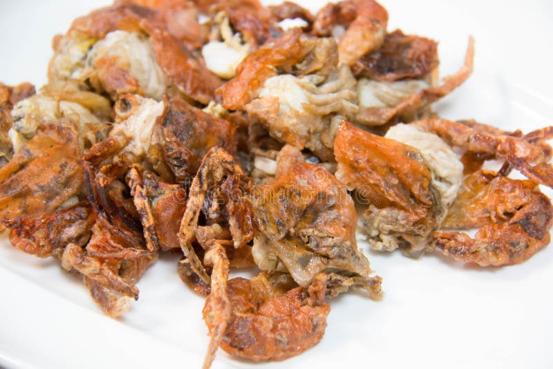 Deep fried soft shell crab stock image. Image of cook - 111854127