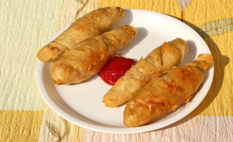 Deep Fried Soy Protein Chops Stock Image - Image of fried, onion: 182154715