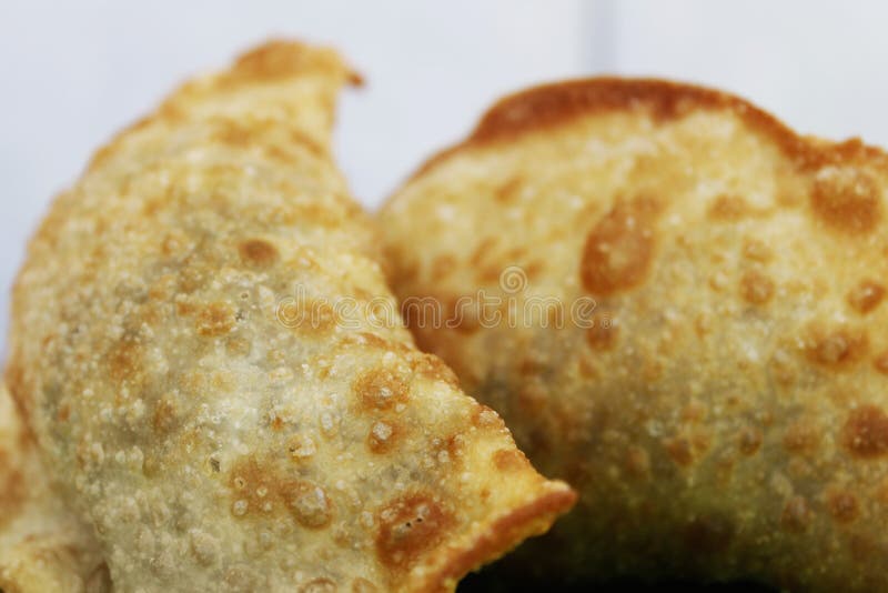 Deep Fried Stuffed Pastry- Food in Brazil Stock Photo - Image of ...