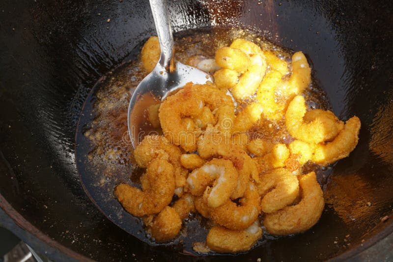 Deep-fried Surimi. Fried Crab Claws Stock Photo - Image of seafood ...