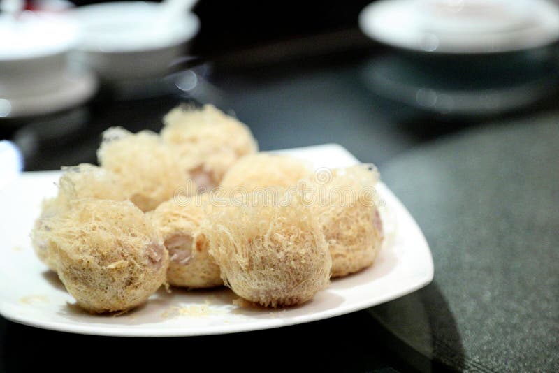 Deep Fried Taro stock photo. Image of asian, lunch, flour - 207228150