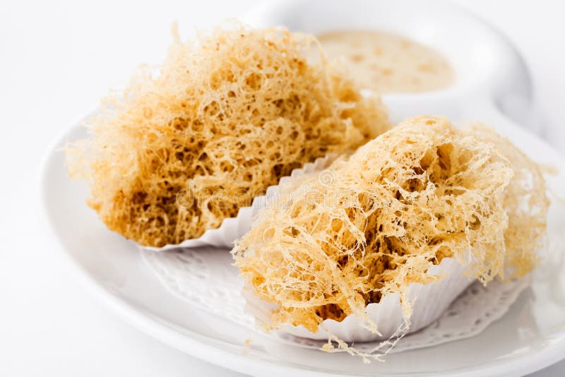 Deep Fried Taro Root Dumpling Stock Image - Image of light, background ...