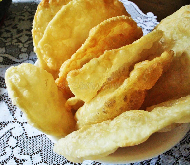 Deep fried puri luchi stock image. Image of deep, yummy - 97369089
