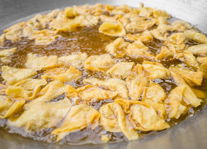 Deep fried wonton stock image. Image of cuisine, deep - 38407313