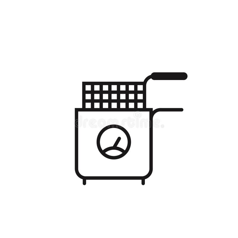 Deep Fryer icon. Vector stock vector. Illustration of isolated - 175297341