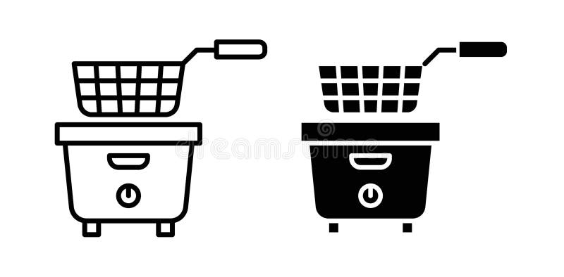 Deep Fat Fryer Stock Illustrations – 362 Deep Fat Fryer Stock ...