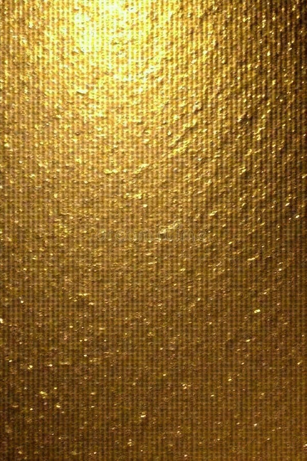 Deep Gold Wall Panel, Aged Textured Surface, Embossed Detail , Aged ...