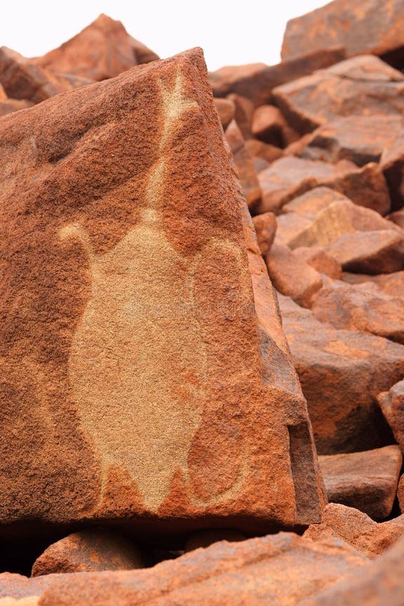 Deep Gorge petroglyph stock photo. Image of gorge, close - 76798810