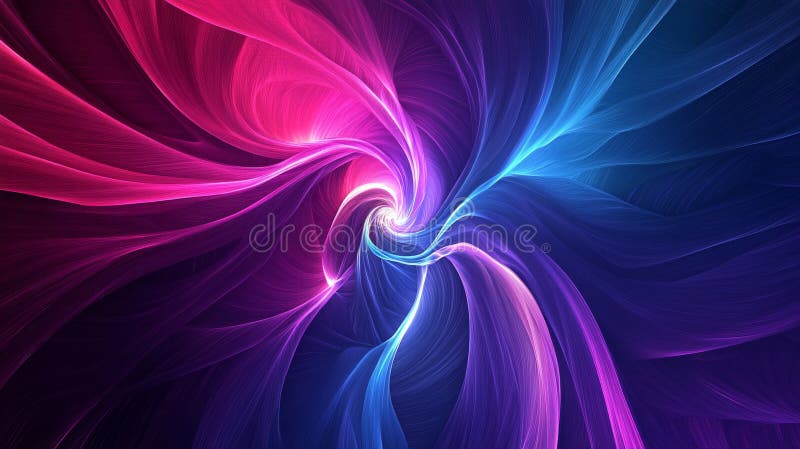 A Deep Gradient Background Blending from Dark Purple To Electric Blue ...