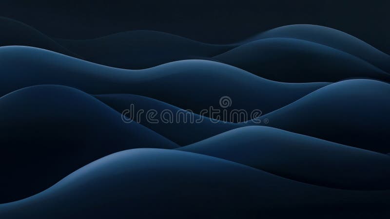 A Deep Gradient of Dark Navy Transitioning into Pale Blue, with Subtle ...