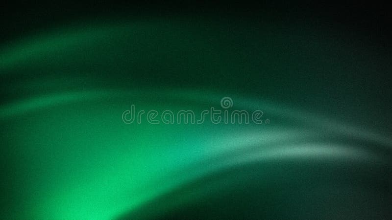 Deep Green and Black Abstract Gradient with Smooth, Blurred Waves and a ...