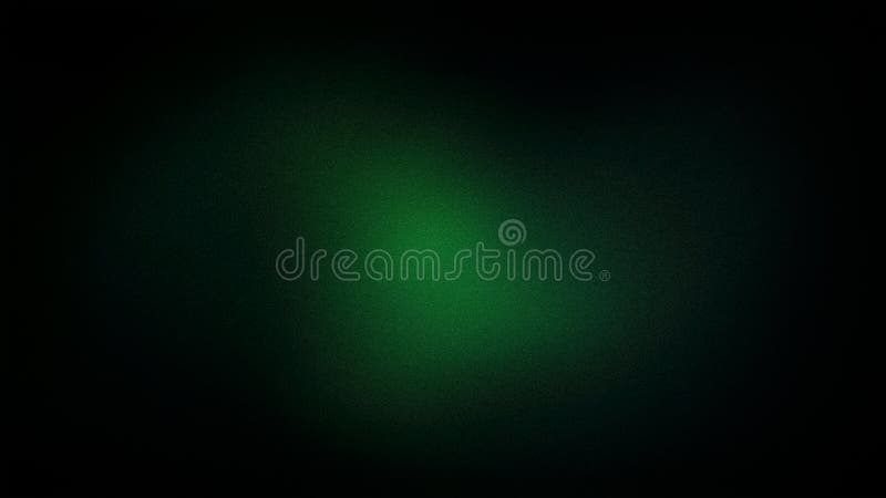 A Deep Green and Black Gradient with a Grainy Texture Creates a ...