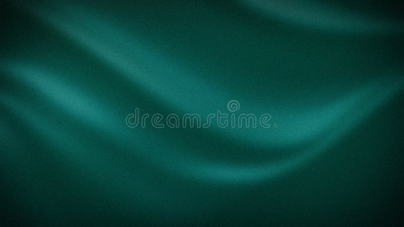Deep Green Gradient Background with Soft Flowing Waves and a Subtle ...