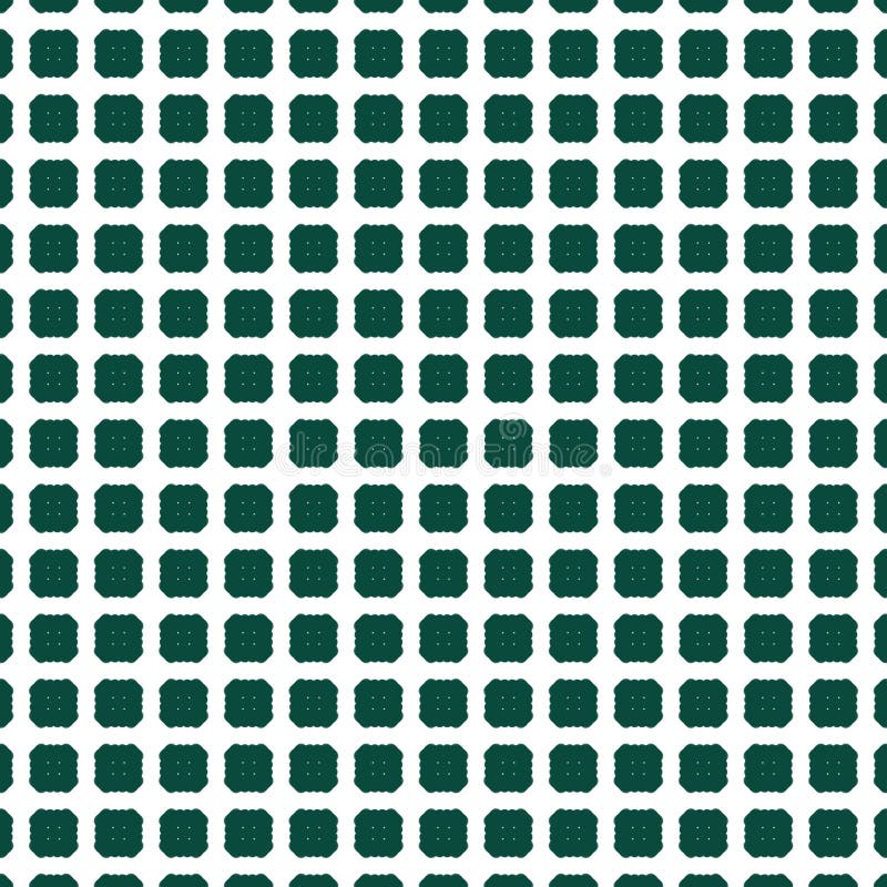 Deep Green Square Pattern Wallpaper Graphic Stock Illustration ...