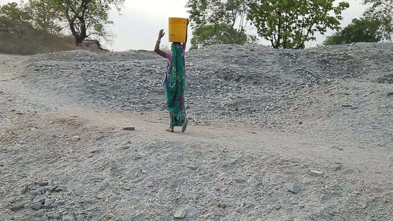 Deep Hole in the Ground in the Jungle. Mine, Extraction of Mica Stock ...